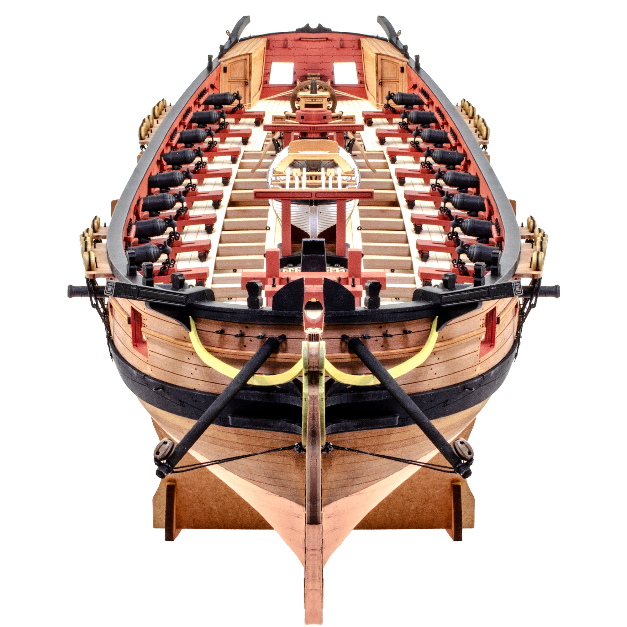 木製帆船模型キット HMBrig ハーピー