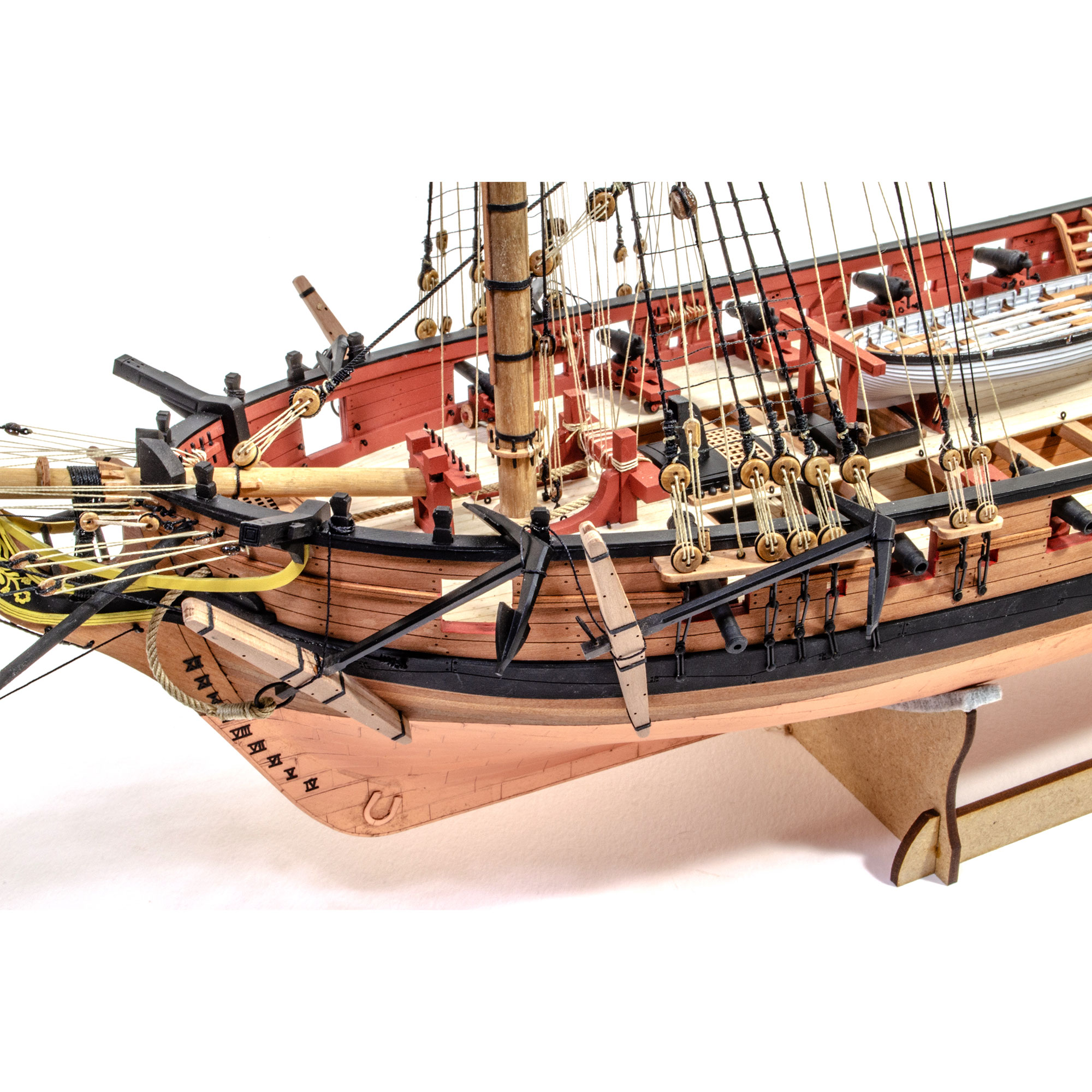木製帆船模型キット HMBrig ハーピー